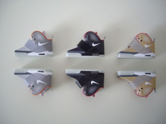 Origami Nike Air Yeezy Sneakers By Filippo Perin | Sidewalk Hustle