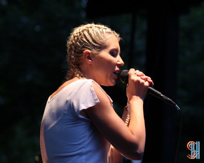 Glass Candy at Pitchfork Music Festival 2013 | Sidewalk Hustle