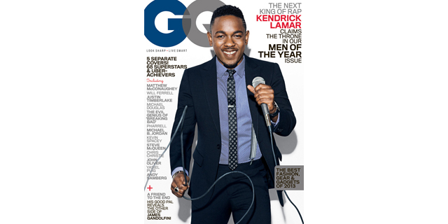 Kendrick Lamar is GQ's 2013 Rapper of the Year | Sidewalk Hustle