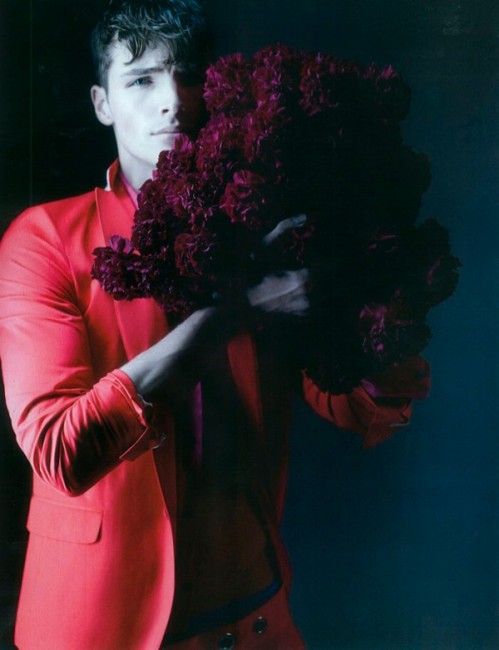 Edward Wilding Photographed by Karl Lagerfeld for Numéro Homme ...