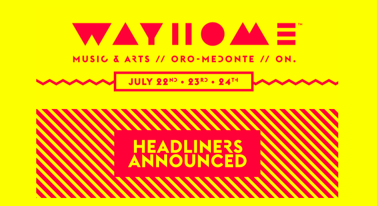 WayHome Announces 2016 Line-Up | Sidewalk Hustle