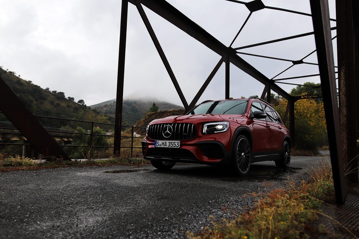 Test Driving The All New Mercedes-Benz GLB in Andalusia, Spain ...