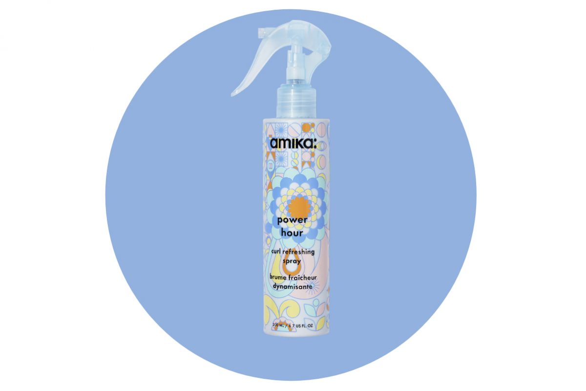 amika Unveils Power Hour Curl Refreshing Spray