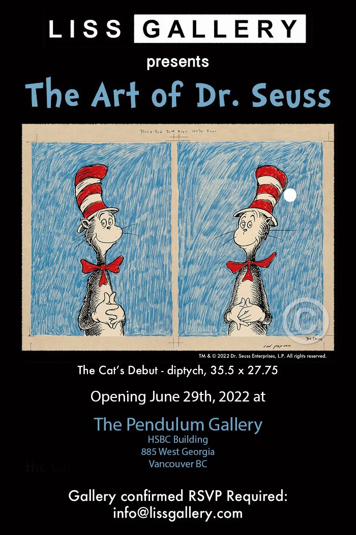 The Art of Dr. Seuss at Vancouver’s Pendulum Gallery | Sidewalk Hustle