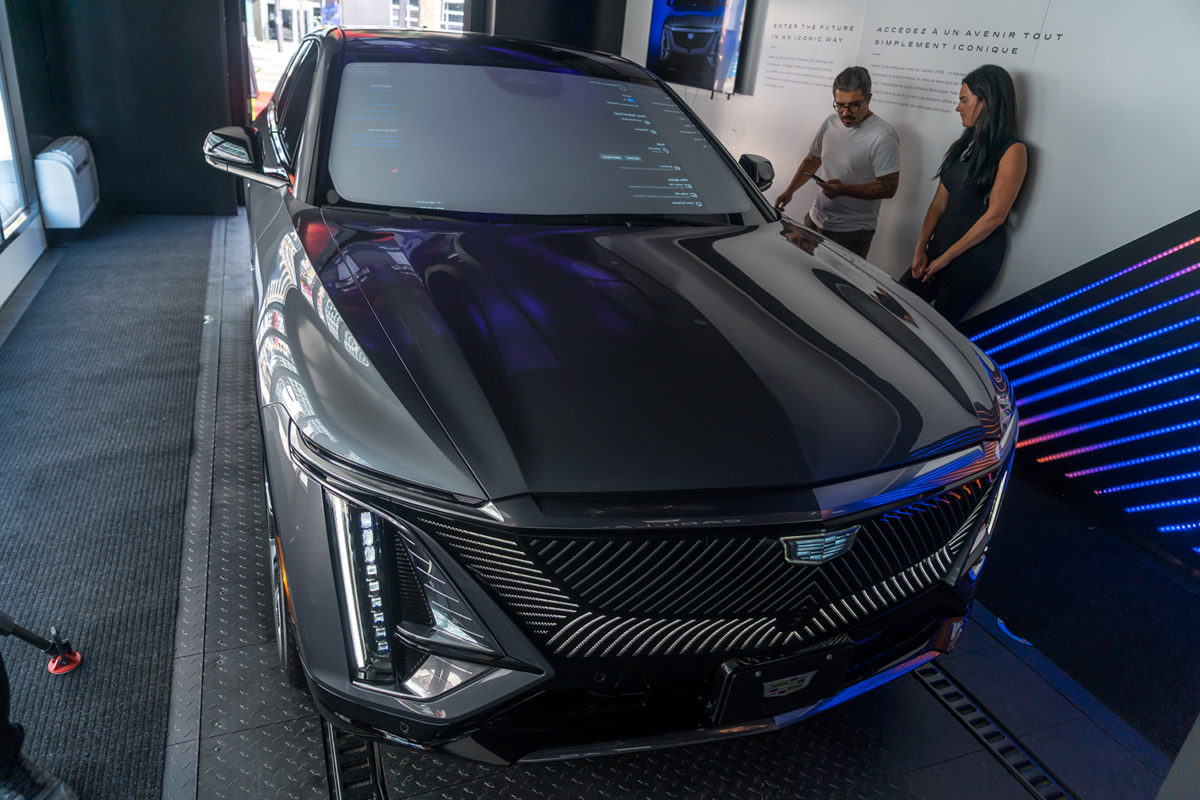 First look at the Cadillac Lyriq electric SUV | Sidewalk Hustle